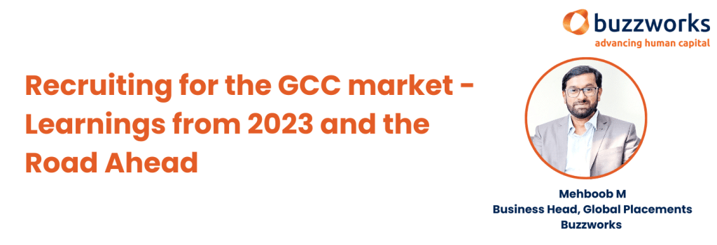 Recruiting for the GCC market - Learnings from 2023